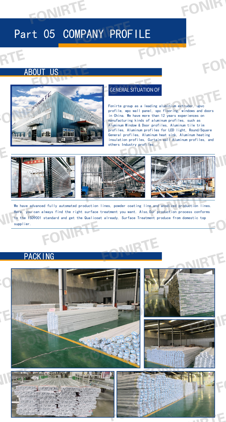 Color Upvc Profile With Film